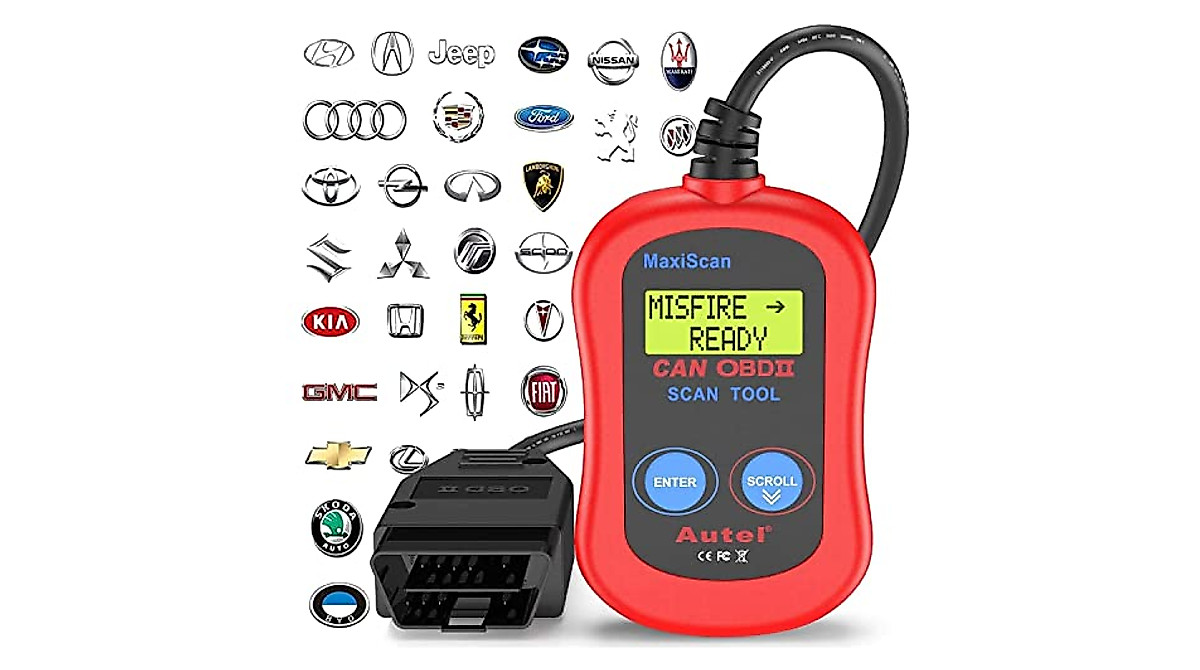 Autel MS300 OBD2 Scanner - Clear Check Engine Light Fast