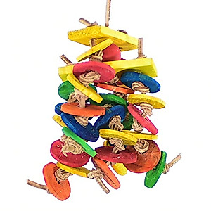 Featherland Paradise Bird Cage Toy, Bird Toys for Parrots, Parakeets, Small and Medium Birds
