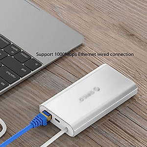 Port Expander USB C Docking Station for USB C Device USB C Hub 8 in 1 with 4K HDMI, VGA, 60W PD, 2 USB 3.0, Ethernet, SD/TF Card Reader USB Splitter
