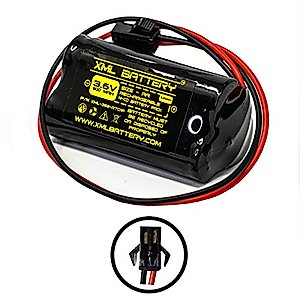 XML Battery Unitech AA900MAH ELB-B001 ELBB001 3.6v 900mAh Ni-CD Rechargeable Battery Pack Replacement for Exit Sign Emergency Light