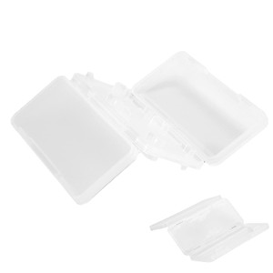 4 in 1 Game Card Case for Switch, Portable Clear Protective Cartridge Holder Carrying Storage Case Box, for Game Cards(Clear)