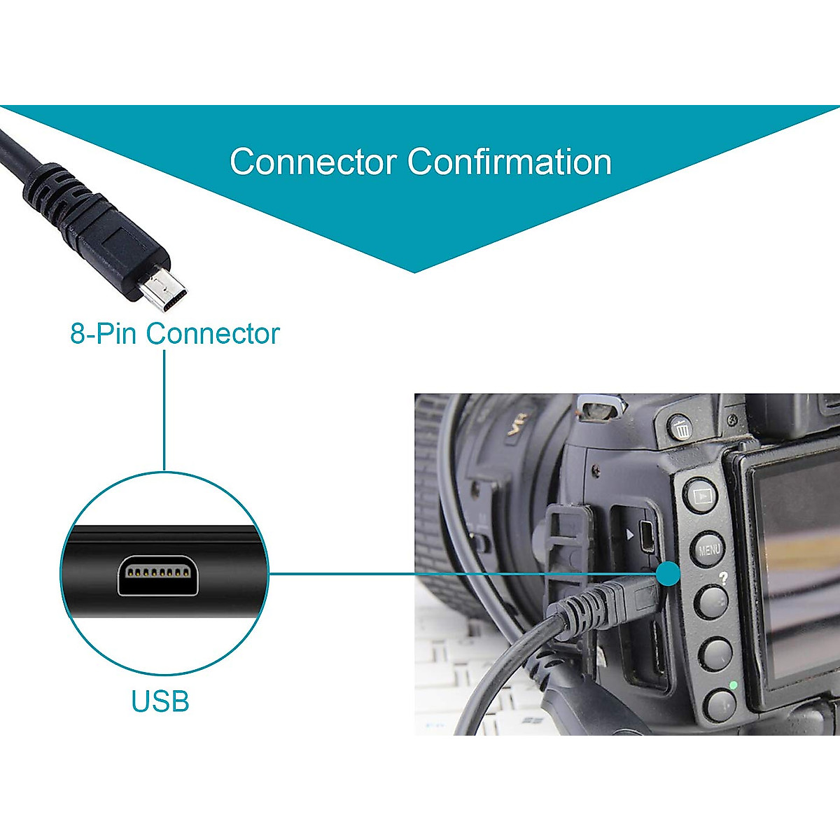 MaxLLTo USB PC Charger +Data Cable Cord Lead for Panasonic Camera Lumix DMC-ZS19 s ZS19P