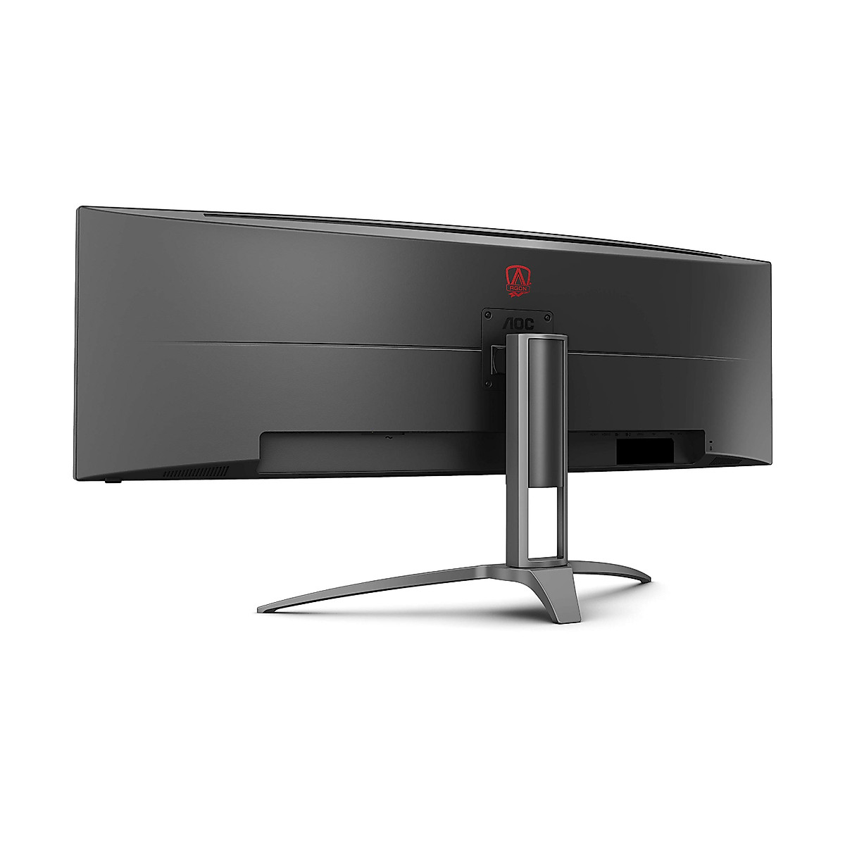 AOC AGON Curved Gaming Monitor 49" (AG493UCX), Dual QHD 5120x1440 @ 120Hz, VA Panel, 1ms Adaptive-Sync, 121% sRGB, Height Adjustable, 4-Yr Zero Dead Pixels Manufacturer Guarantee