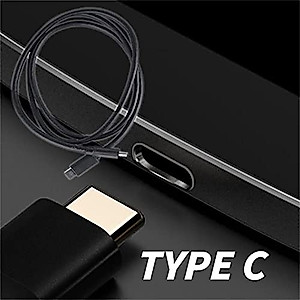 BGNTBUK C Type Charging Cable with Light 3.1 Mobile to C Male USB Type Data 1M USB-C Cable Phone Male Dual-Head Cable&Charger Type C Fast Charging Cable 6ft