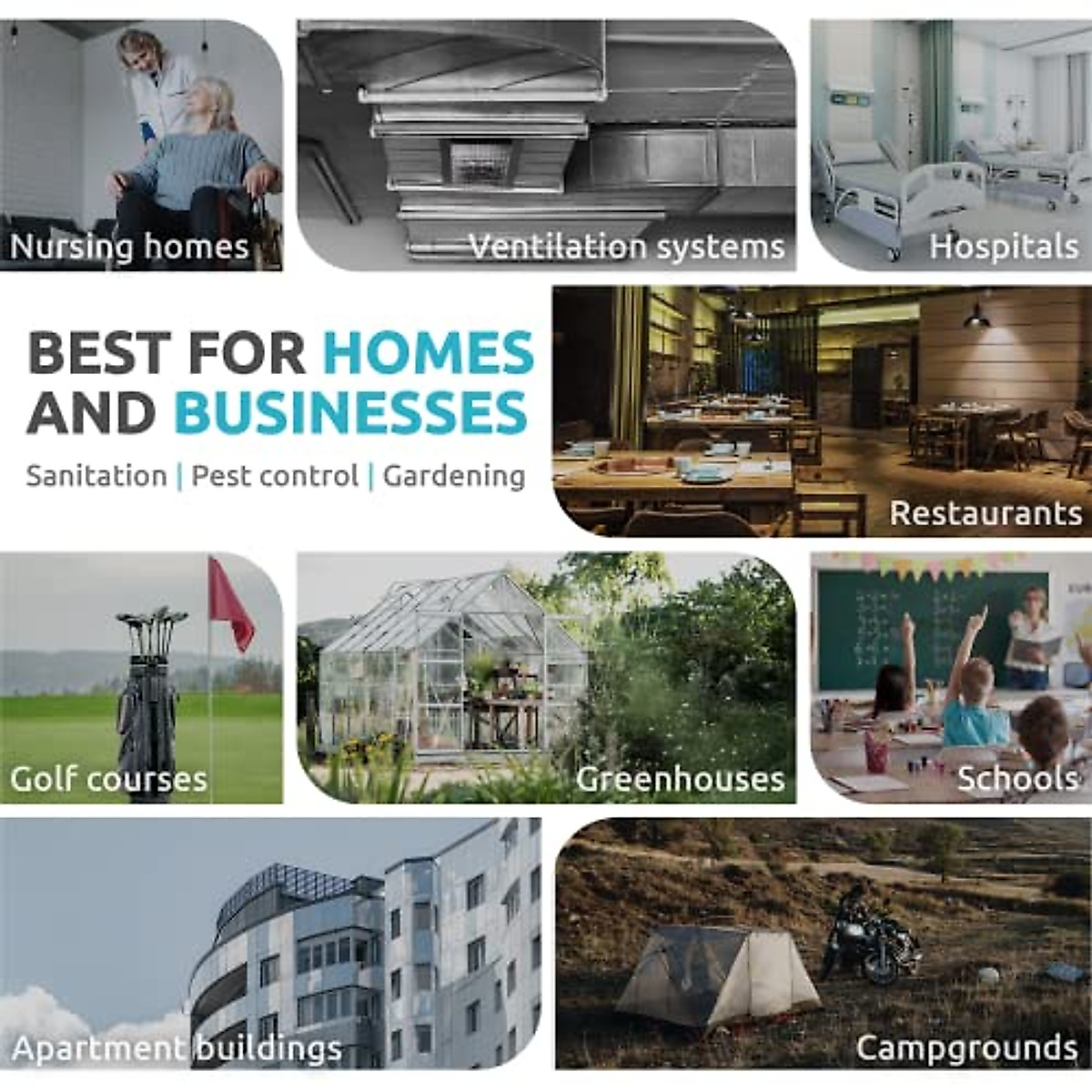 Createch Commander Tri Jet ULV Sprayer Non Thermal Cold Indoor and Outdoor Professional Fogger Machine