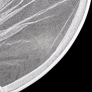 Mosquito Net - Foxnovo Toddler Bed Crib Canopy Mosquito Netting (White)