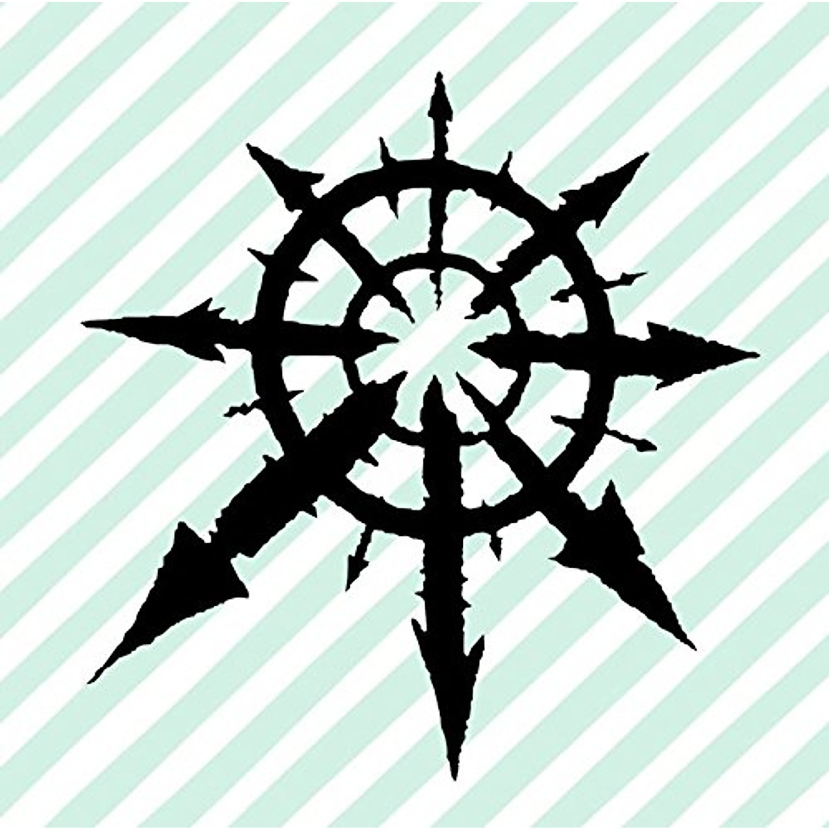 Chaos Star Warhammer Fan Art Warhammer Online Warhammer 40K Gamer Vinyl Decals