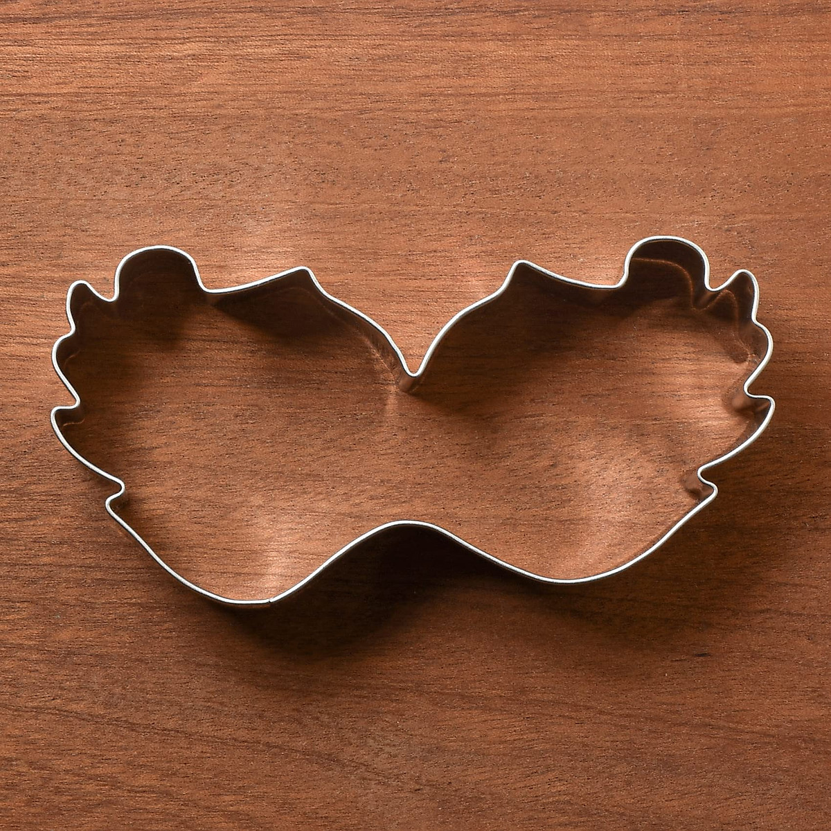 LILIAO Party Mask Cookie Cutter - 4.3 x 2.2 inches - Birthday Biscuit Fondant Sandwich Bread Mold Cutters - Stainless Steel - by Janka