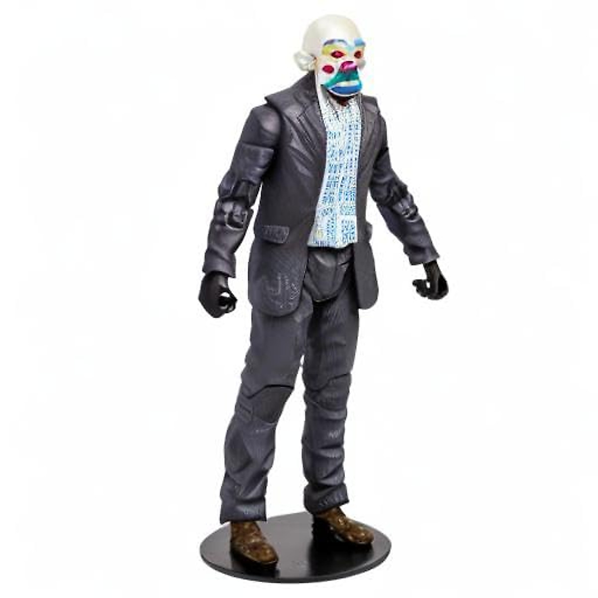 McFarlane Toys Batman The Dark Knight Trilogy The Joker Bank Robber Gold Label SDCC 2023 Exclusive Figure, Green