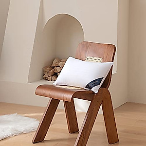 TSUTOMI 12x20 Pillow Insert Set of 2 for Pillow Stuffing, Decorative Pillows for Bed, 12 x 20 Pillow Fillers and Down Lumbar Pillow Insert, Oblong Small Pillow Couch Pillow Throw Pillow Insert