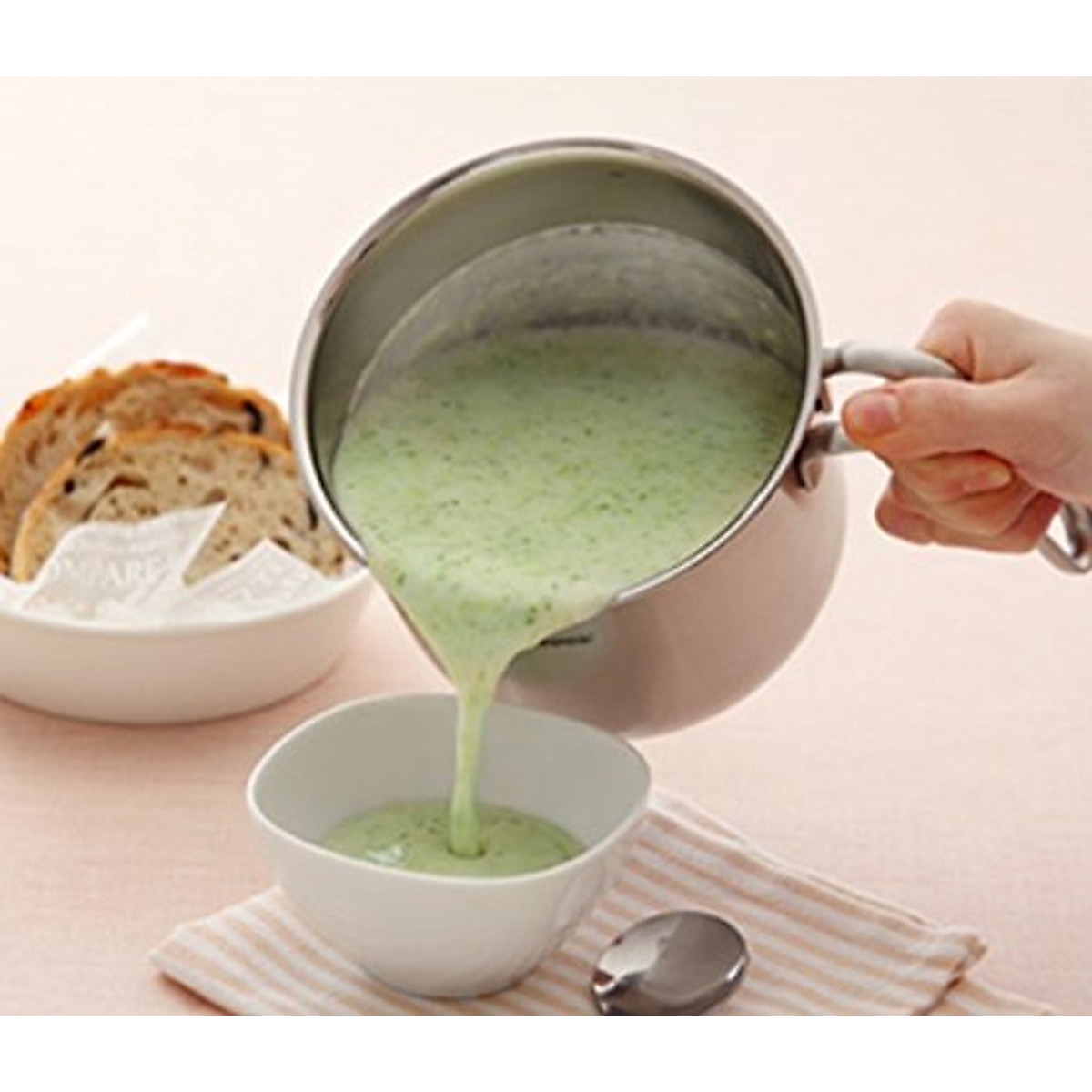 Cookever COOK304 Premium Cookware Non Stick Stainless Steel Multi Pot 5.5 Inch