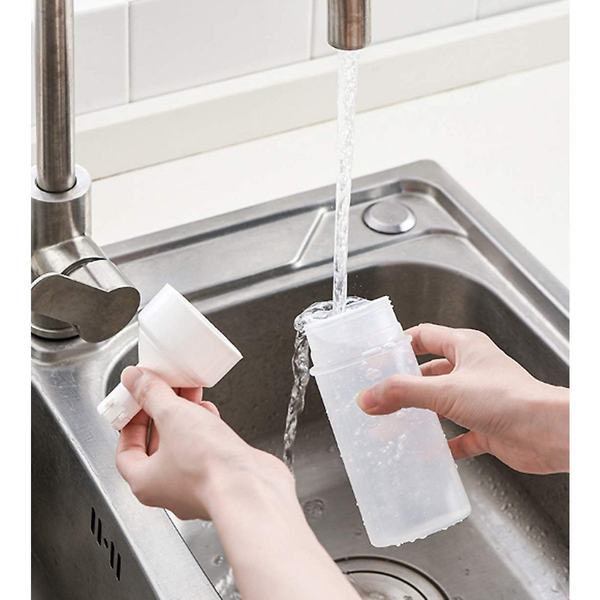 CTTPEG 250ml/8.5ounce Sauce bottle,Plastic Squeeze Bottles,for Condiments, Ketchup, Mayonnaise, Mustard, Hot Sauce, Olive Oil (Black)