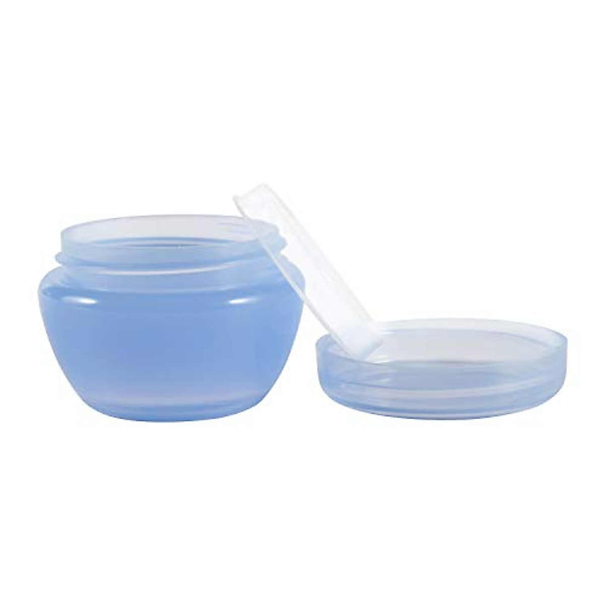 36 PCS Cosmetic Containers - BEAHOT 10g/10ml Empty Sample Container Jars with Inner Liner, Travel Jar Set with Lid for Lip Balm Cosmetic Cream Lotions Lip Scrub Eye Shadow Makeup Container, 6 Colors