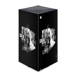 Head Case Designs Officially Licensed Assassin's Creed Half Legacy Typography Matte Vinyl Sticker Gaming Skin Case Cover Compatible with Xbox Series X Console