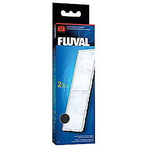 Fluval Underwater Poly/Carbon Filter Cartridge [Set of 2] Compatible Model: with U3 Filter