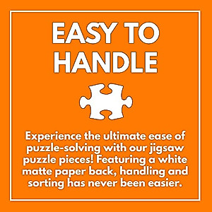 The United Hues of America by Cross & Glory - Premium 1000-Piece Educational Jigsaw Puzzle - Eco-Friendly, Vibrant & Unique USA Map - Perfect for Family Fun - Challenging Brain Game & Great Gift Idea