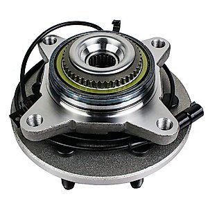 Autoround 515043 Front Wheel Hub and Bearing Assembly Fit for 4x4 4WD Ford Expedition/Lincoln Navigator 2003-2006 6 Lug w/ABS