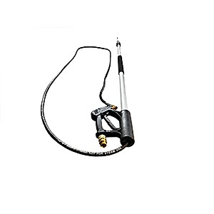 AR Annovi Reverberi, ARTEL-18C Pressure Washer Telescoping Lance & Connection Accessories. 4000 Max PSI, 7 Max GPM, 18 Foot Extension, Metal Lance, Aluminum Base, Quick Connect Attachments