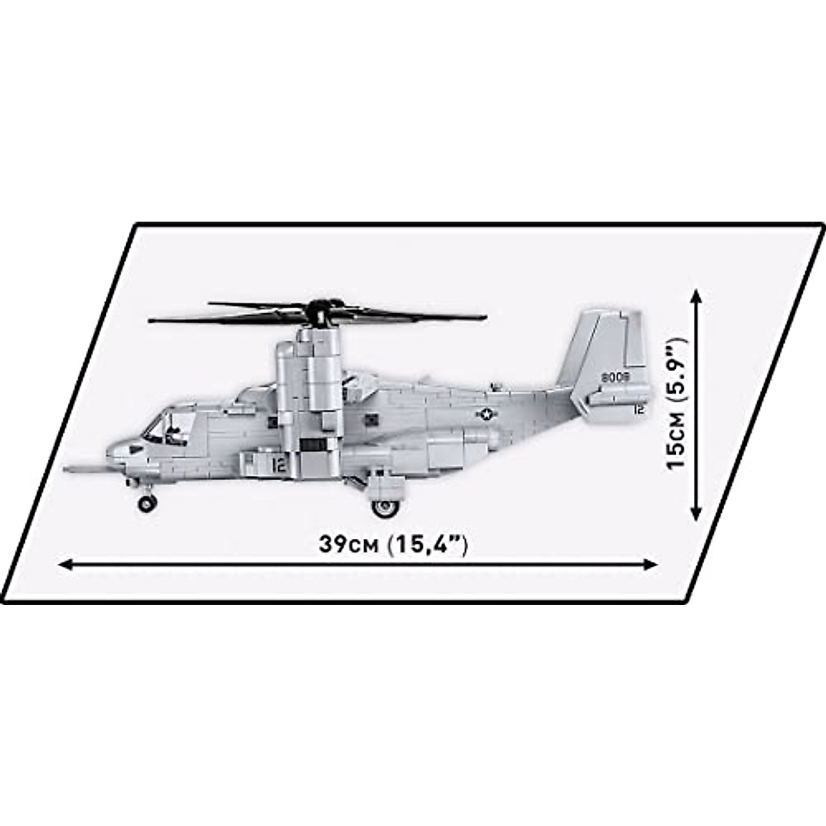 COBI Armed Forces Bell Boeing V-22 Osprey Aircraft