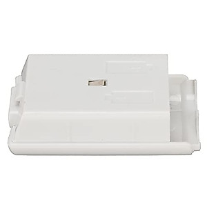 Game Battery Case, PreciseSize ABS Material WirelessControllerBatteryCover WearResistant Copper Conductor Hard for Game Handle