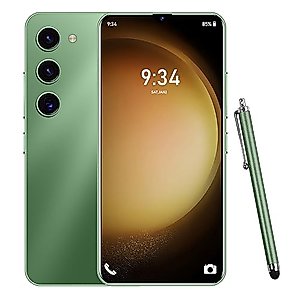 ExAchat C23 4G/5G Smartphone Unlocked, 6GB+256GB Android13 Phone Octa Core, 6.6" FHD+ Display 64 MP Camera 5800mAh Dual SIM Cell Phones GPS/Fingerprint Unlock/Face ID