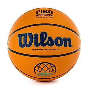 WILSON Men's Evo Nxt Game Basketball, Orange, Official Size