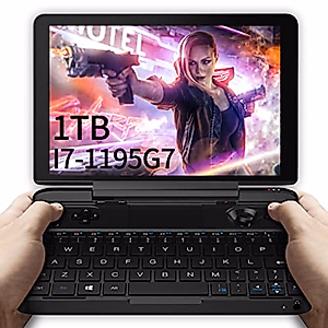 GPD Win Max 2021 [11th Core CPU I7-1195G7-1TB] 8" Mini Handheld Win 10 Video Game Console Gameplayer 1280×800 Touchscreen Laptop Tablet PC 16GB RAM