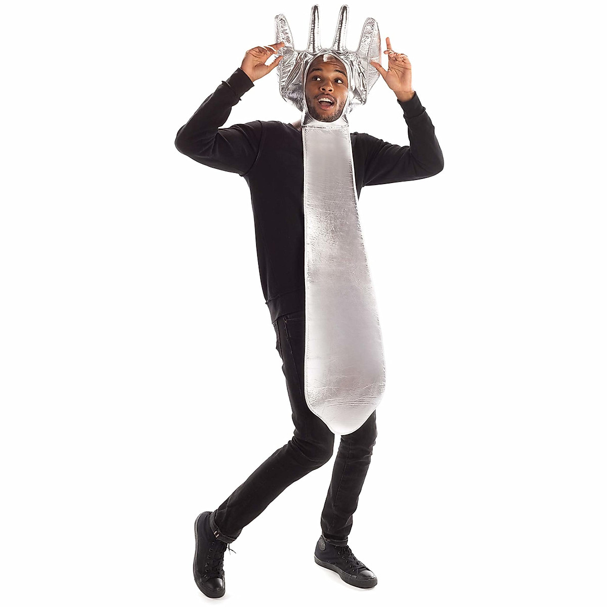 Fork and Toaster Halloween Couples Costume - Funny Dark Humor Themed Joke