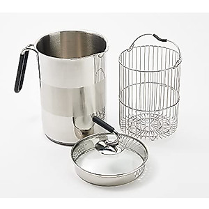 11-Cup Stainless Steel 4th Burner Pot (Renewed)