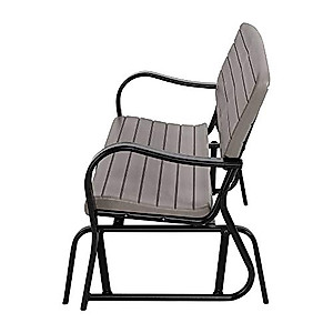 Lifetime 2871 Outdoor Glider Bench, 4 Foot, grey