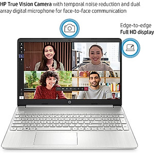 HP 15.6" Full HD Business Laptop,Quad Core Intel i5-1135G7 (Upto 4.2GHz), 16GB RAM, 512GB SSD, Iris Xe Graphics HD Webcam, WiFi 6, Bluetooth, Long Hour Battery, Windows 11 Pro,w/WULIC Accessories