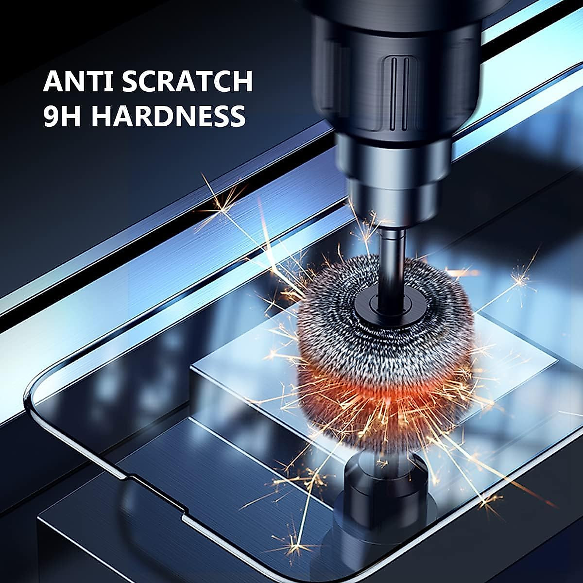 MOCOLL Anti Blue Light Screen Protector Compatible for iPhone 14 Plus/13 Pro Max 6.7 inch Tempered Glass Ultra HD Full Screen Film 9H Hardness Anti-scratch Bubble-free