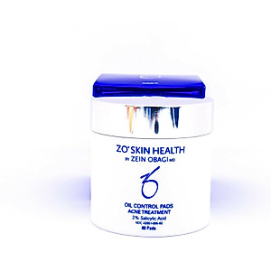 ZO Skin Health Oil Control Pads Acne Treatment, 2% Salicylic Acid- 60 pads formerly called"ZO MEDICAL Cebatrol"