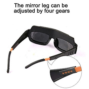 TEAMWILL 2PACK Welding Welder Glasses Mask Solar Auto Darkening Helmet Eyes Goggle Anti-glare