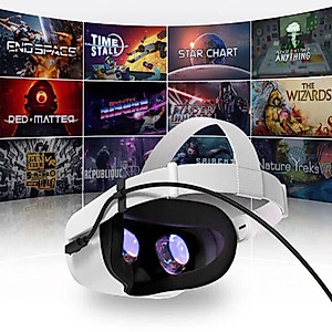 GRABOTE 5M Link Cable for Oculus Quest 2/Quest Type-C-C Right Angle Fast Charger Cord