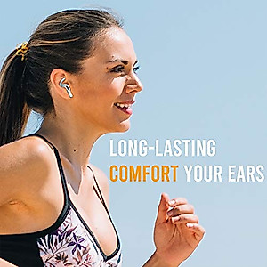 CANOPUS Replacement Earbud Tips and Ear Hooks, 3 Pairs of Black Anti-Slip Memory Foam Tips (S, M, L) + 3 Pairs (White, Black & Blue) of Ear Hooks, Compatible with Apple AirPods Pro