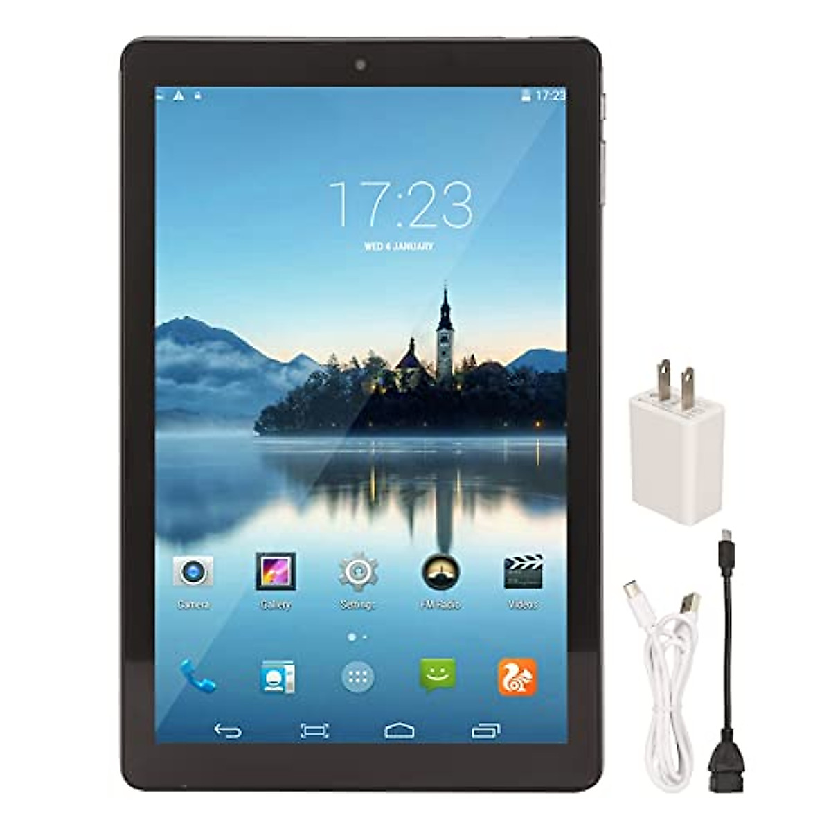 Kids Tablet, 10in LED Screen IPS HD Display Tablet 32G Memory Large Capacity 8 Core Processor 5G WiFi Dual Band Toddler Tablet for Video US Plug 100 to 240V (US Plug)