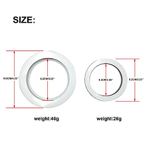 4" Golf Green Cups Plastic Golf Hole Cup Reducer for Practice Putting Green/Golf Course/Backyard Putting Cup Reducer Putting Training System Ideal Training Aid for All Golfers(4")