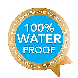 TerraSlate Paper 10 MIL 8.5" x 14" Waterproof Laser Printer/Copy Paper 250 Sheets (10x250)