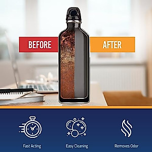 Tumbler Water Bottle Cleaning Tablets - (60 Tablets) All Natural Ingredient, Great for All Stainless, Plastics, Ceramic and Glass Drinking Containers, Individually Packed (2)