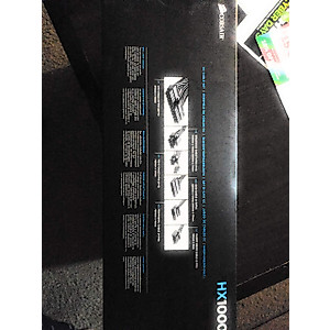 CORSAIR HXi Series, HX1000i, 1000 Watt, 80+ Platinum Certified, Fully Modular - Digital Power Supply