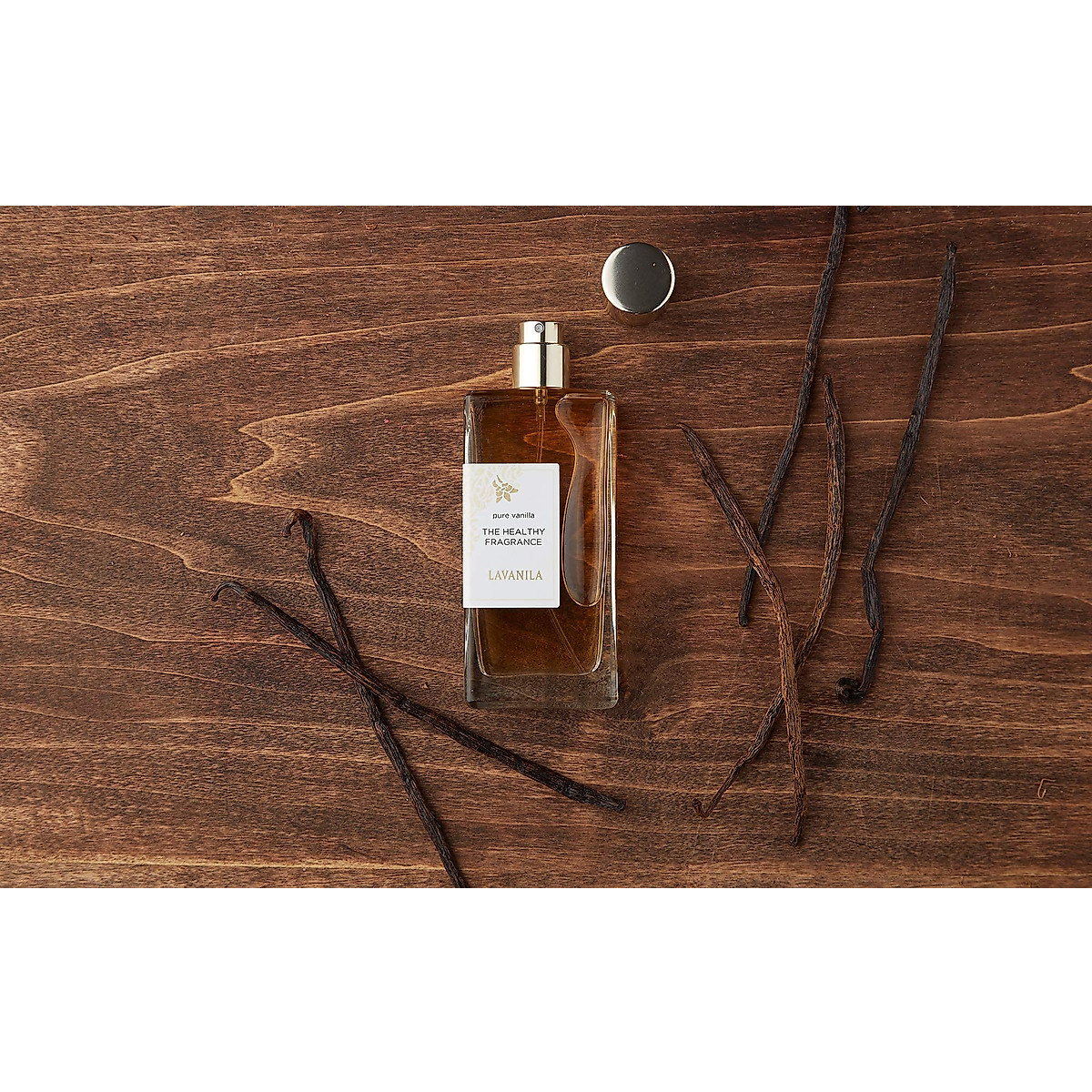 Lavanila Pure Vanilla Perfume for Women, 1.7 fl oz - Pure Madagascar Vanilla & Creamy Tonka Bean, The Healthy Fragrance, Clean and Natural