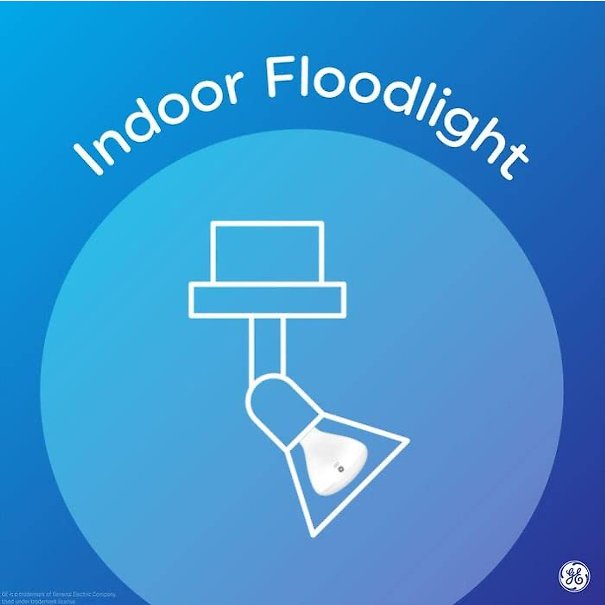 GE Refresh LED Light Bulbs, 65 Watt, Daylight, BR40 Indoor Floodlights (2 Pack)