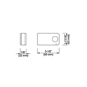 KIBI Artis Bathroom Hardware Accessory Wall Mounted Bathroom Robe Hook (Chrome Black)