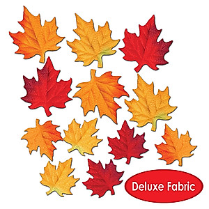 Deluxe Fabric Autumn Leaves Cutouts