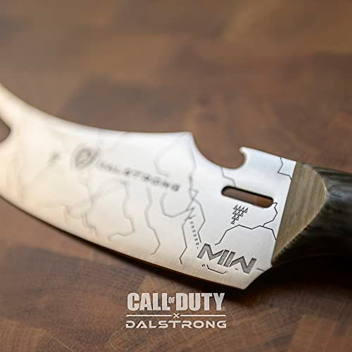 Dalstrong Pitmaster BBQ & Meat Knife - 6.5 inch - Call of Duty Edition - Exclusive Collector Set - High-Carbon 9CR18MOV Steel - G10 Digital Camo Handle - Thin & Zero Friction Blade - Leather Sheath