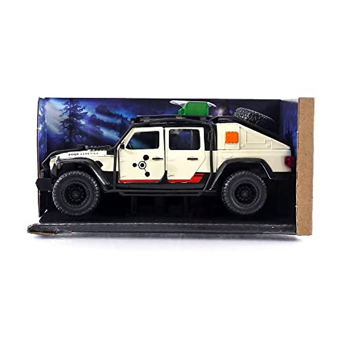 Jurassic World Dominion 1:32 Jeep Gladiator Die-Cast Car, Toys for Kids and Adults