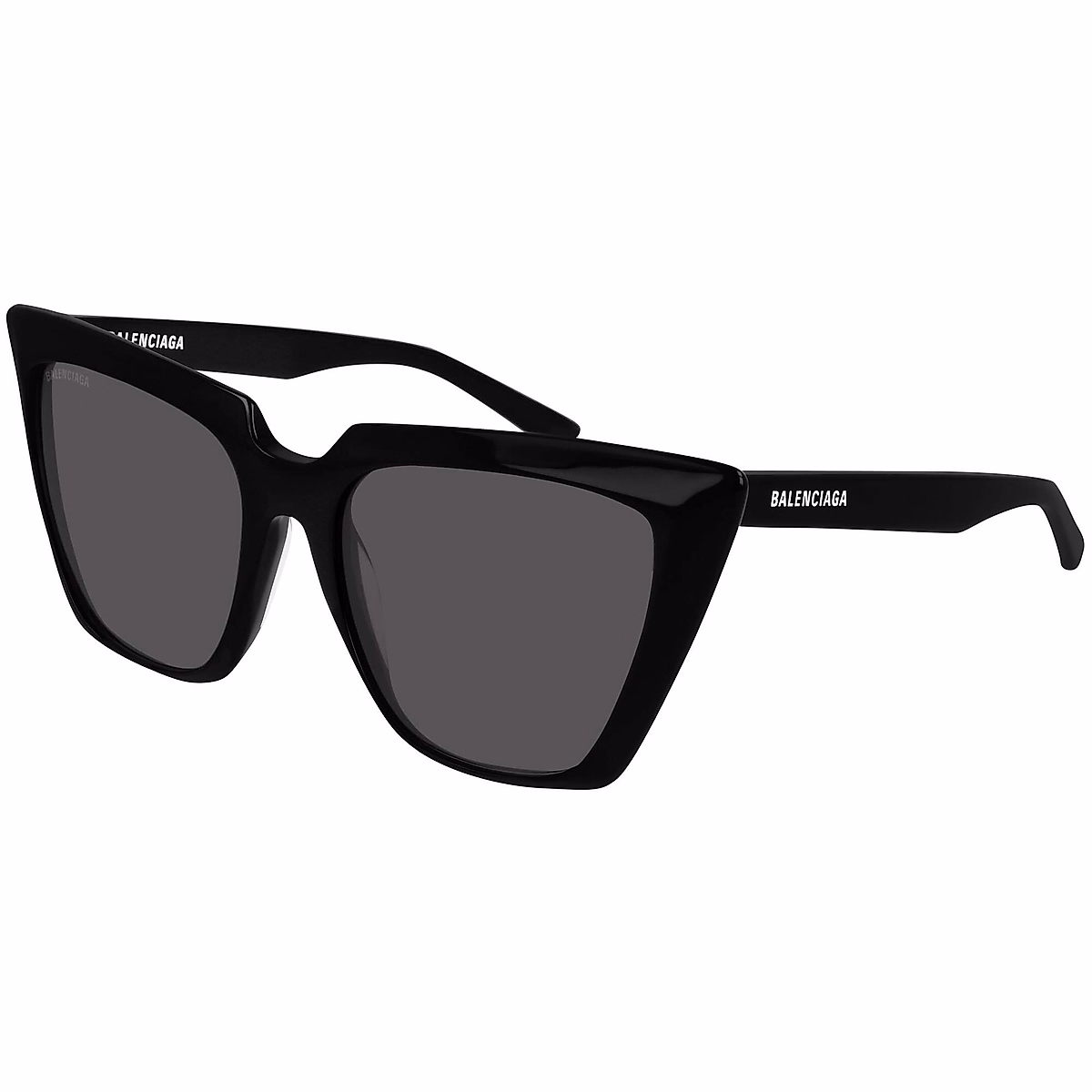 Balenciaga Cateye Sunglasses BB0046S 001 Black 55mm