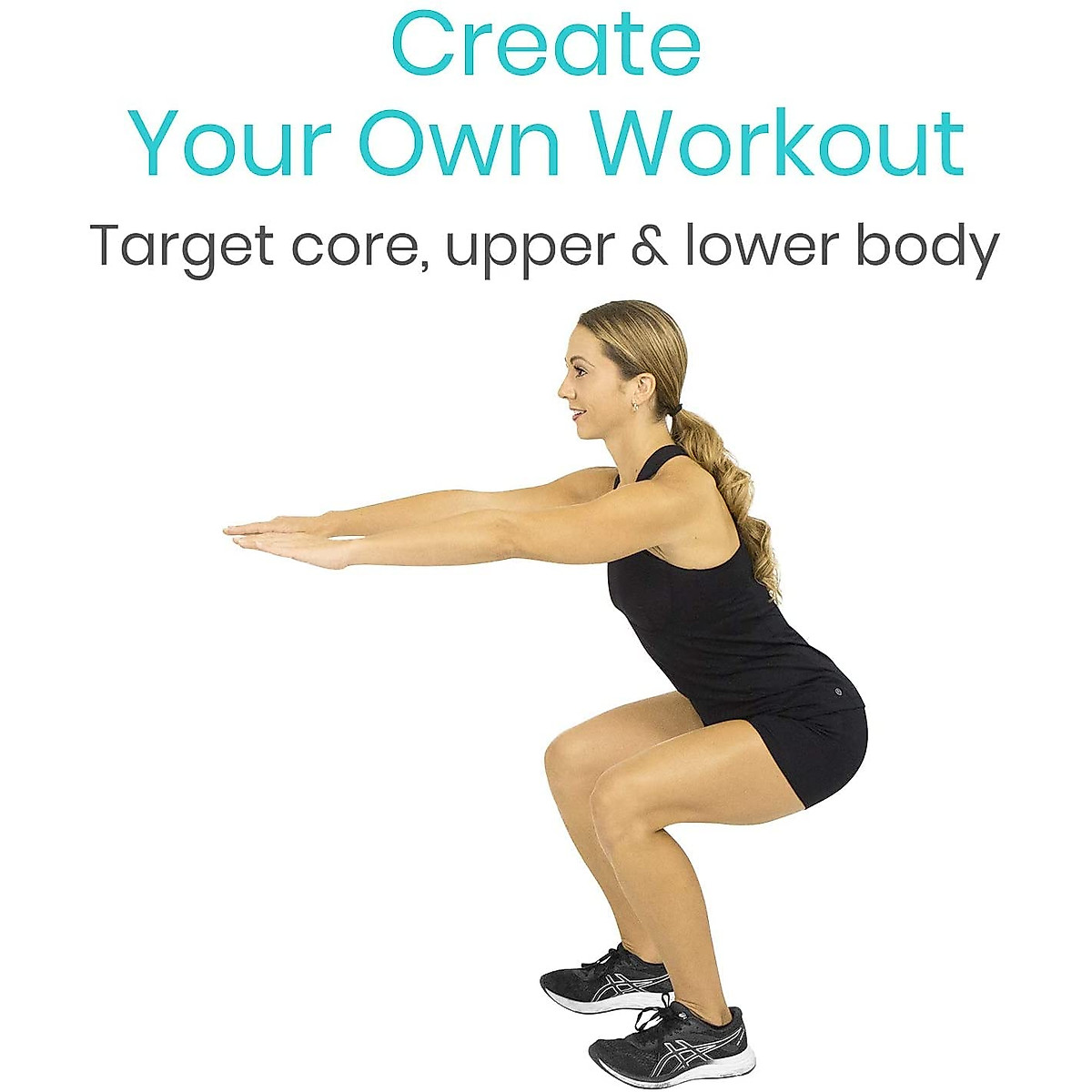 Vive Bodyweight Exercise Poster - Workout Poster for Home Gym Decor ...