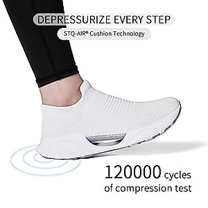 Limberun Womens Walking Shoes Arch Support Tennis Shoes Men Sneakers for Women Walking Shoes Gym Shoes Men Volleyball Shoes White 6